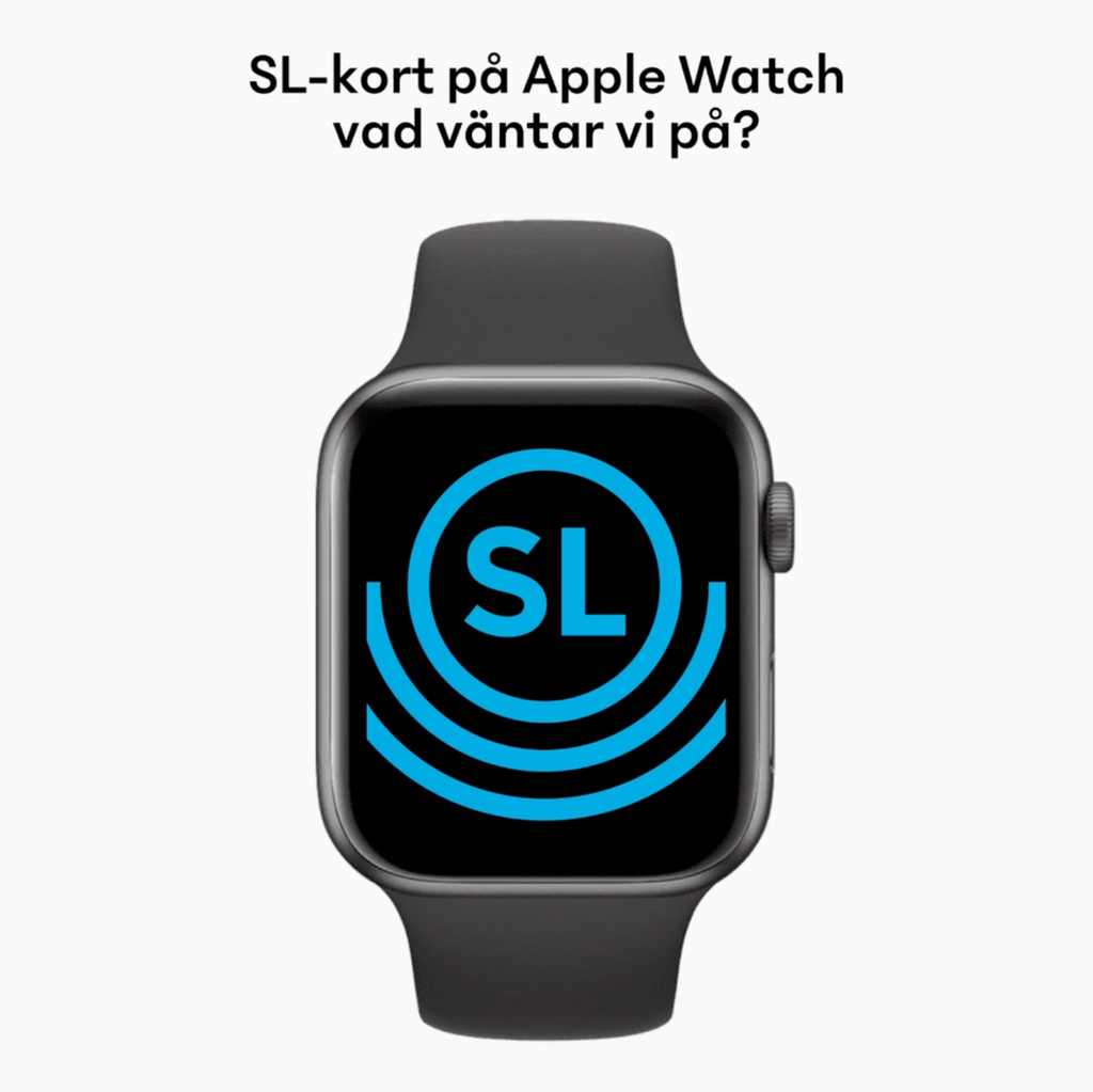 Varför finns SL-appen inte för Apple Watch? – Buyn AB