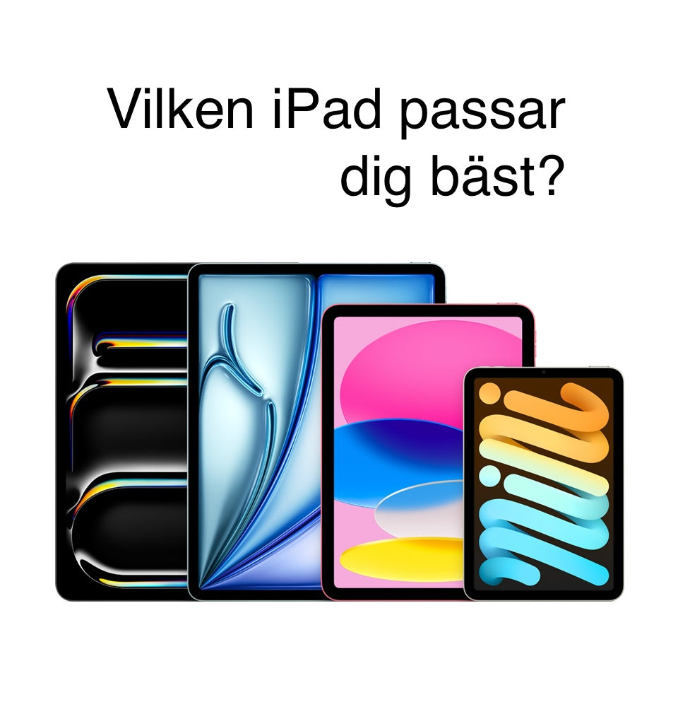 iPad Köpguide 2024: Hitta den perfekta iPaden för dig | köpa iPad – Buyn AB